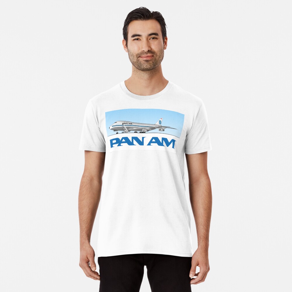 "Pan Am 747 Pan American Airways" Sticker for Sale by darryldesign ...