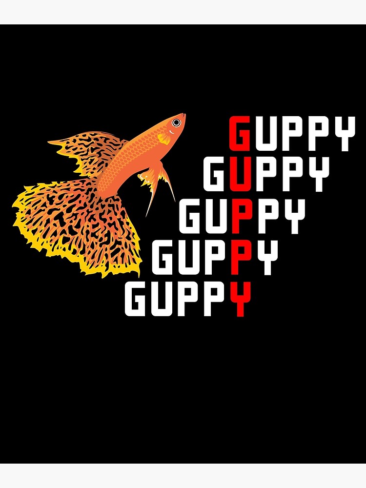 "Kraft guppy werk fish guppies guppy fish kraft" Photographic Print for ...