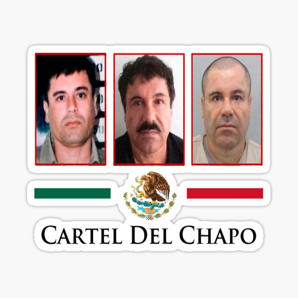 "Cartel Del Chapo Face" Sticker for Sale by SVGHUSTLEGRIND | Redbubble