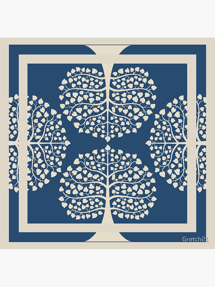 "Bodhi Tree Design 5" Sticker for Sale by Gretch21 | Redbubble
