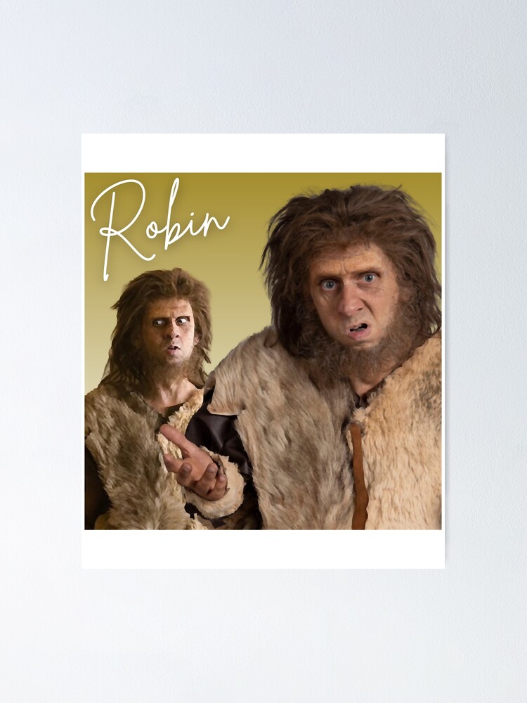 "BBC Ghosts Robin Retro Tee" Poster for Sale by lauzeartshop | Redbubble