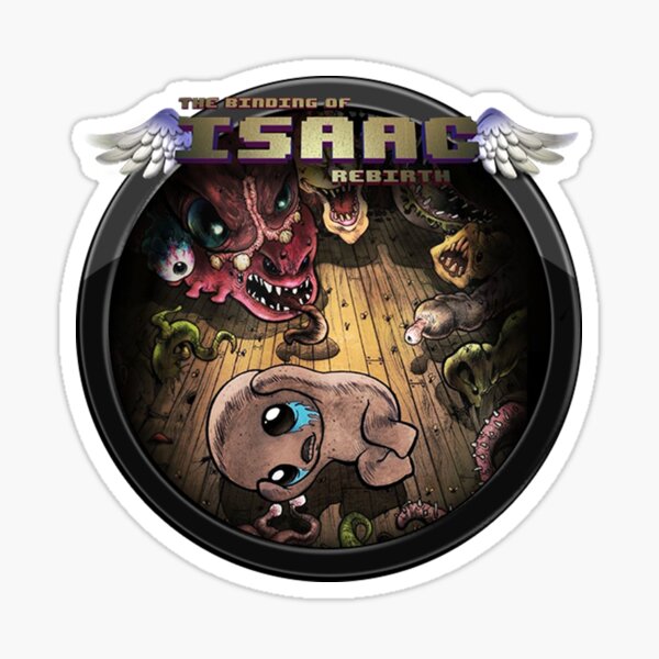 "BRIMSTONE - eden binding of isaac" Sticker for Sale by MariaLadi ...