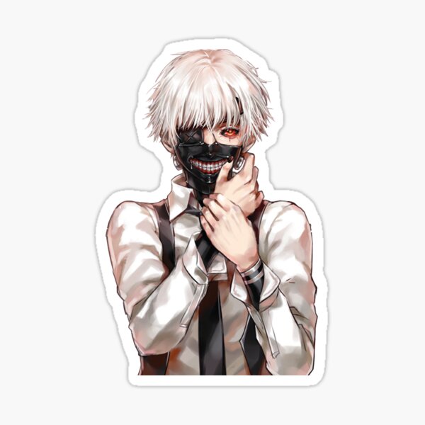 "kaneki ken" Sticker for Sale by aslan300 | Redbubble