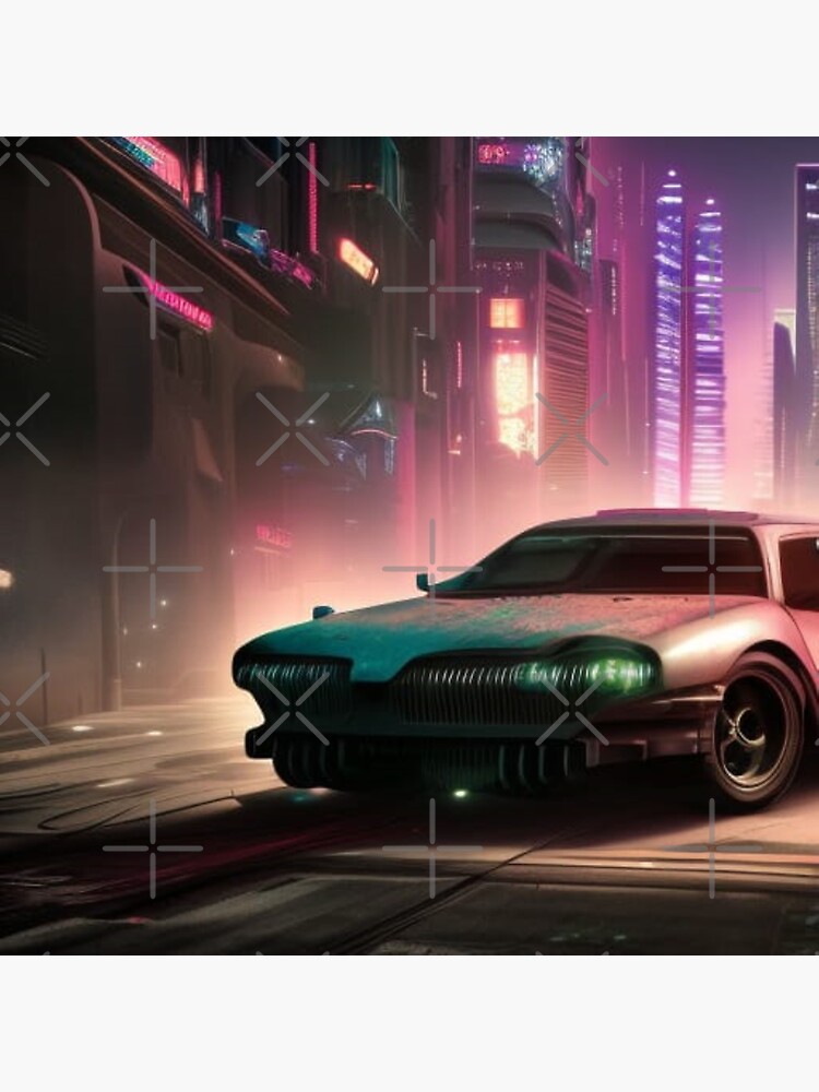 "Cyberpunk City Life" Sticker for Sale by mikejapan2 | Redbubble