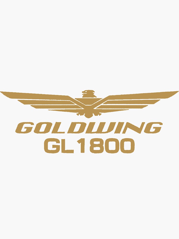 "Endearing Goldwing Design" Sticker for Sale by awanay | Redbubble
