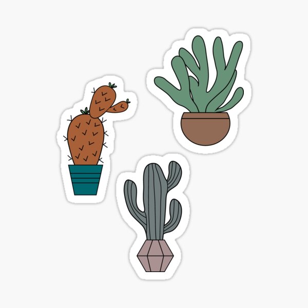"Cactus for cactus lover" Sticker for Sale by frickedesign | Redbubble