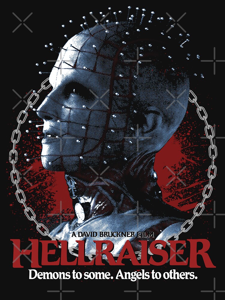 "Hellraiser, Clive barker, Gothic Horror" T-shirt for Sale by StayTruPonyboy | Redbubble ...