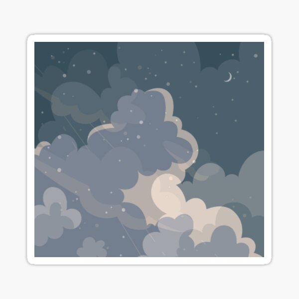 "starry night sky" Sticker for Sale by PixelMe2 | Redbubble