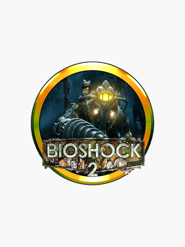 "Bioshock 2 logo" Sticker for Sale by FirzeCrescent | Redbubble