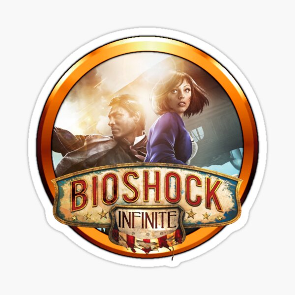 "Bioshock Infinite logo" Sticker for Sale by FirzeCrescent | Redbubble