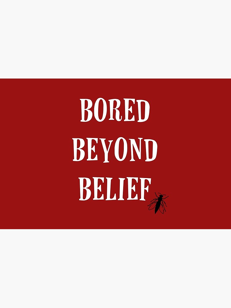 "Ruby Redfort Bored Beyond Belief with fly" Zipper Pouch by ...