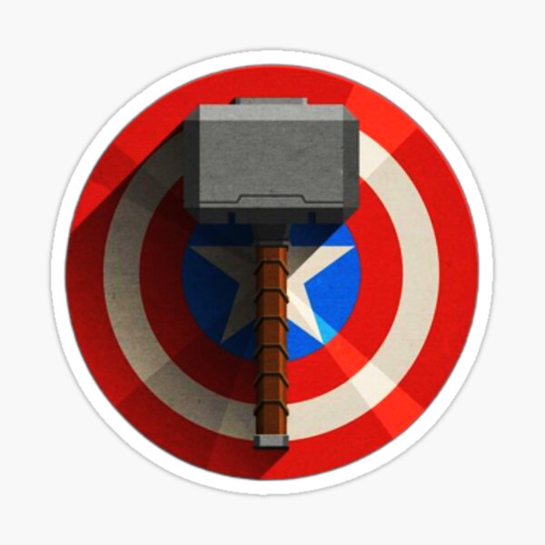 "american captain " Sticker for Sale by polygo | Redbubble