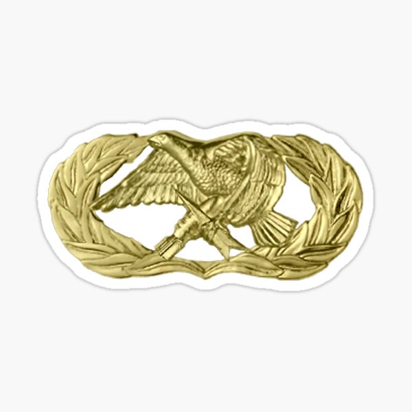 "AFSC 2W1X1 Aircraft Armament Systems Occupational Badge" Sticker for ...