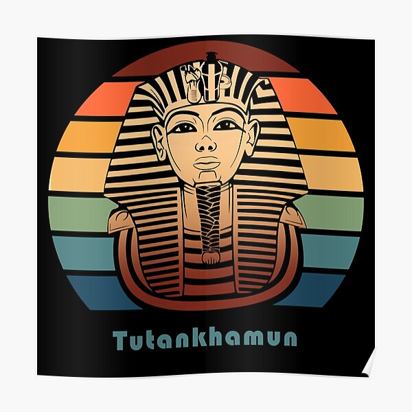 Póster «antiguo egipto tutenkhamon: faraón | arte egipcio | ankh ...