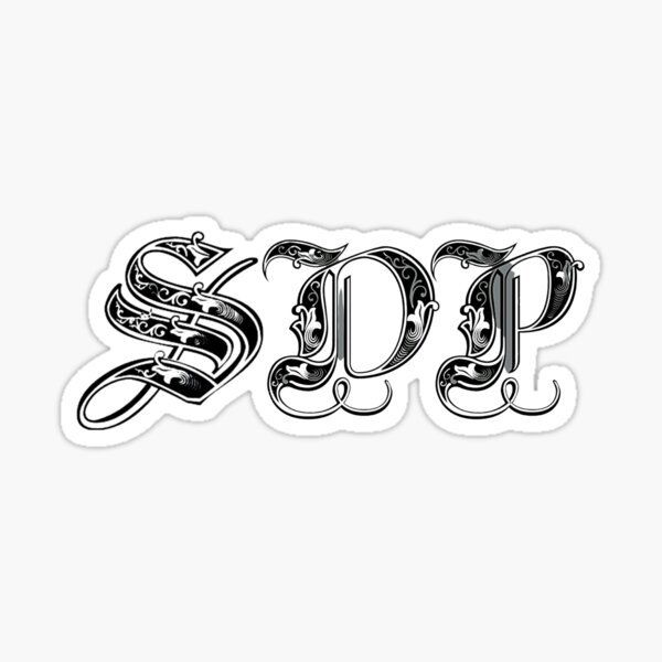 "SDP Logo 2023 - General Art" Sticker for Sale by PrimeT-shit | Redbubble