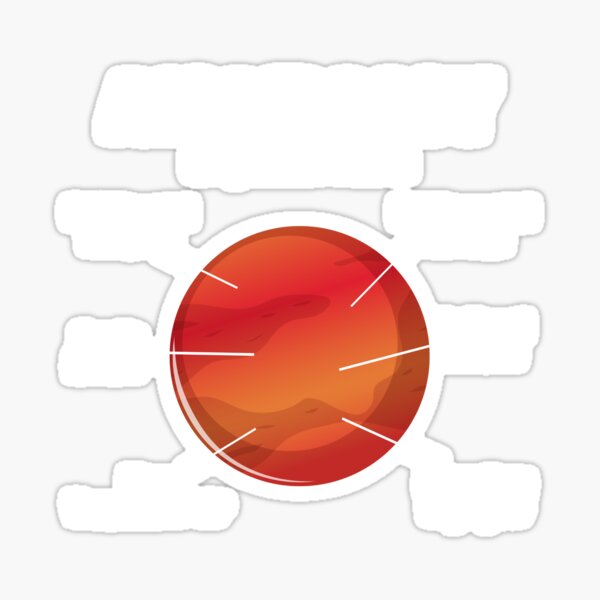 "Anatomy of planet Mars, funny solar system, Awesome gift for your ...