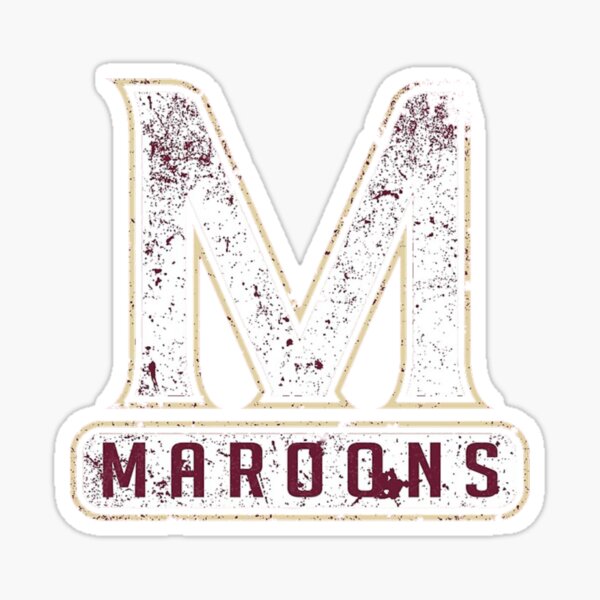 "Retro Pottsville Maroons " Sticker for Sale by DLutfy | Redbubble