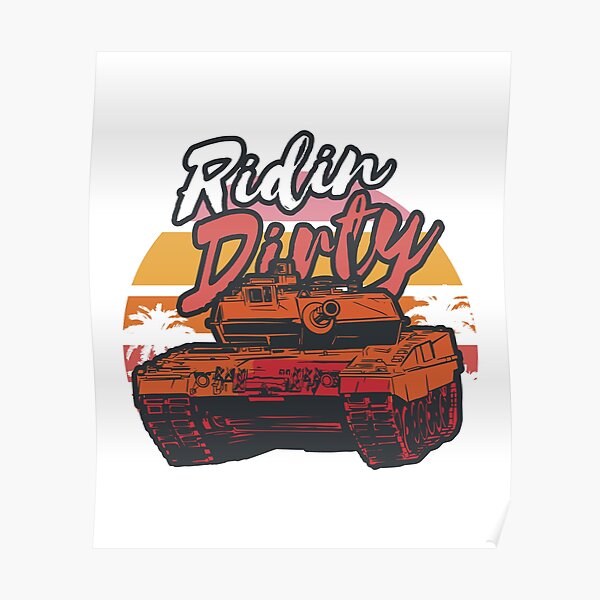 "Panzer Ridin Dirty Sunset Military Bundeswehr Veteran Panzergrenadier ...