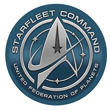 "Star Fleet Command" Sticker for Sale by Lynn Kenworthy | Redbubble