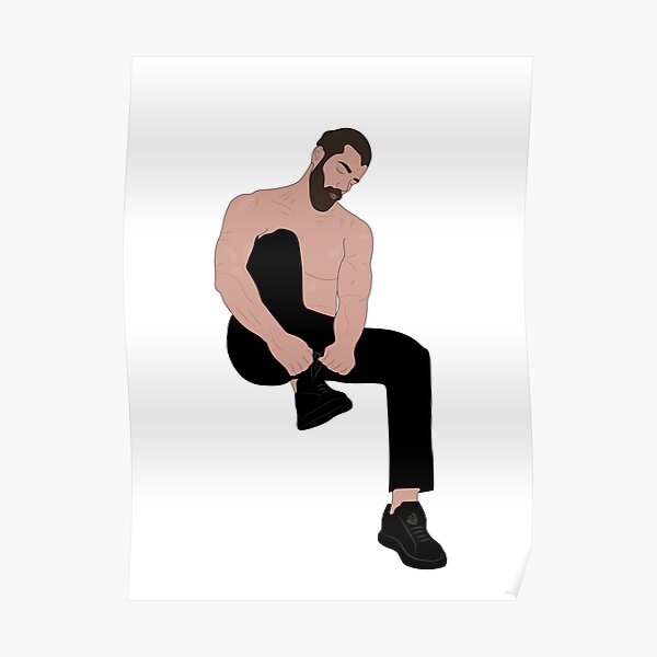 "Can Yaman." Poster for Sale by rawlex | Redbubble