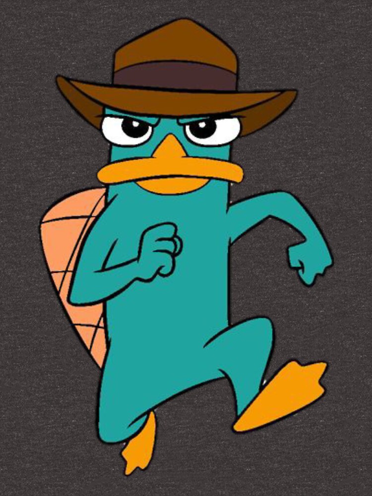 "Agent P | perry the platypus " T-shirt for Sale by KaifRoy | Redbubble ...
