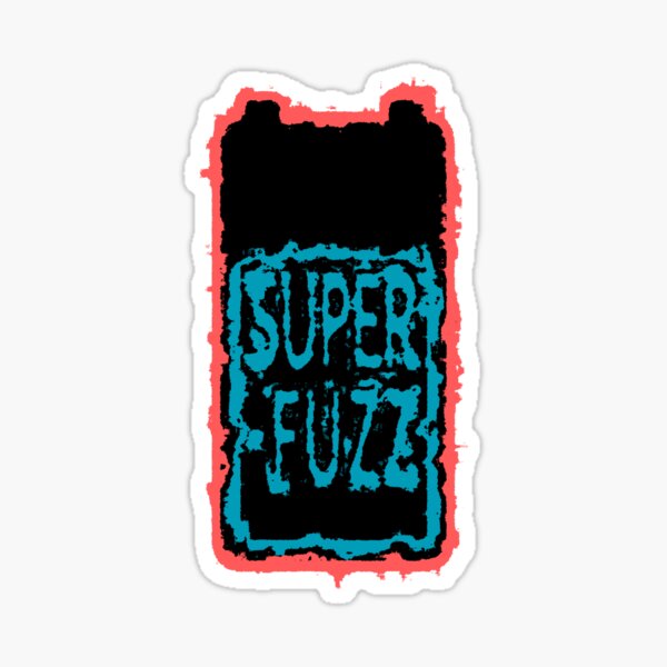 "The Legendary Super-Fuzz" Sticker for Sale by ponton | Redbubble
