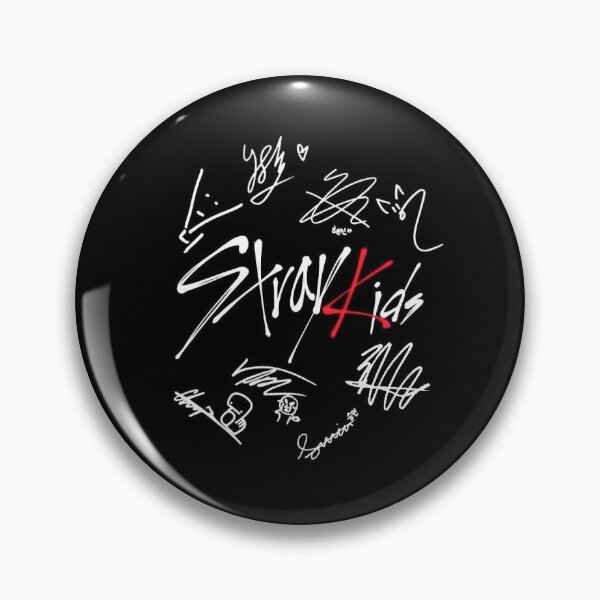 "Stray Kids signatures logo Blue SKZ kpop boy group bang chan lee know ...
