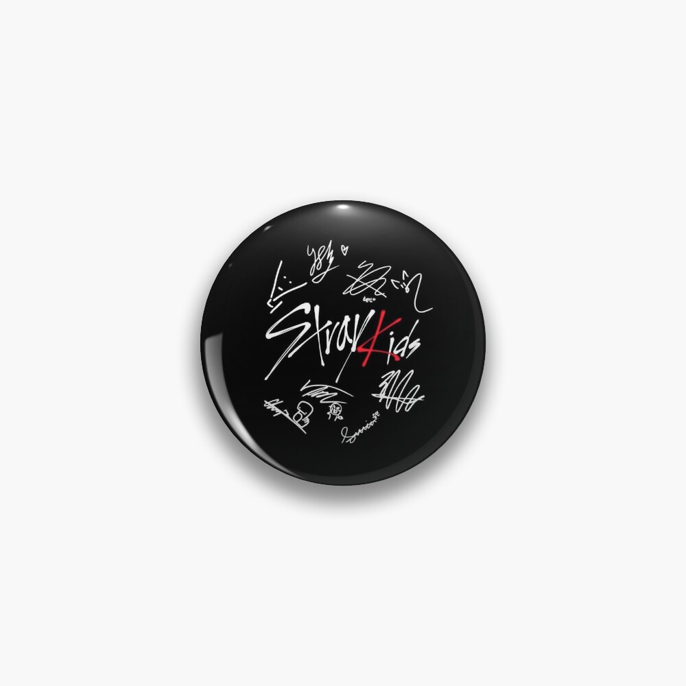 "Stray Kids signatures logo Blue SKZ kpop boy group bang chan lee know ...