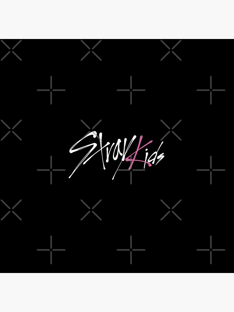 "Stray Kids signatures logo Pink SKZ kpop boy group bang chan lee know ...