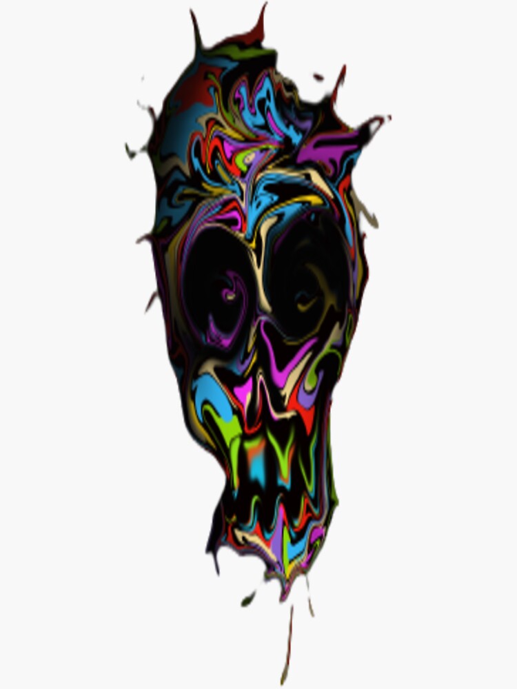 "cool 4k" Sticker for Sale by illusionCreator | Redbubble