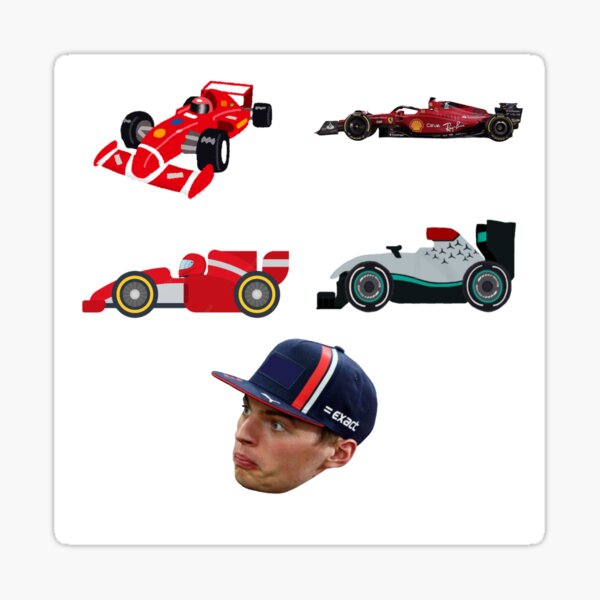 "F1 decals" Sticker for Sale by F1CarsShop | Redbubble