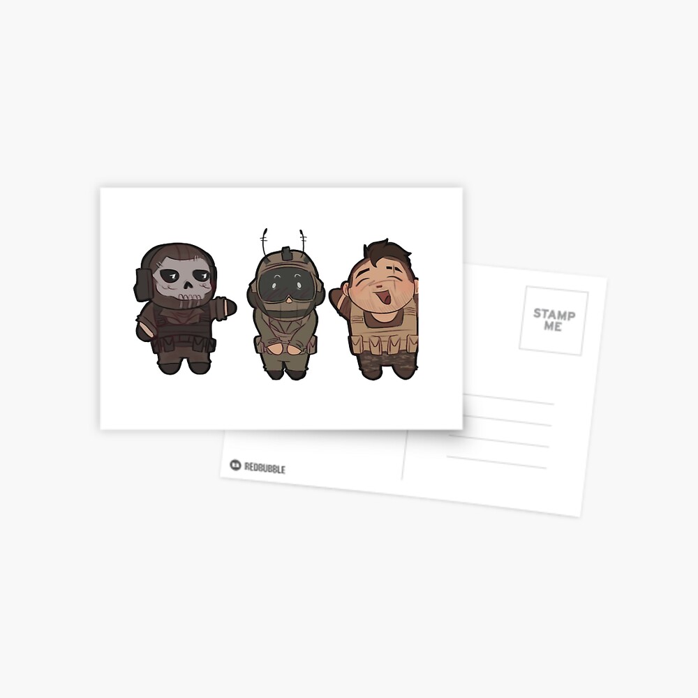 "Ghost, Roach and Soap Cute designs || COD" Sticker for Sale by ...
