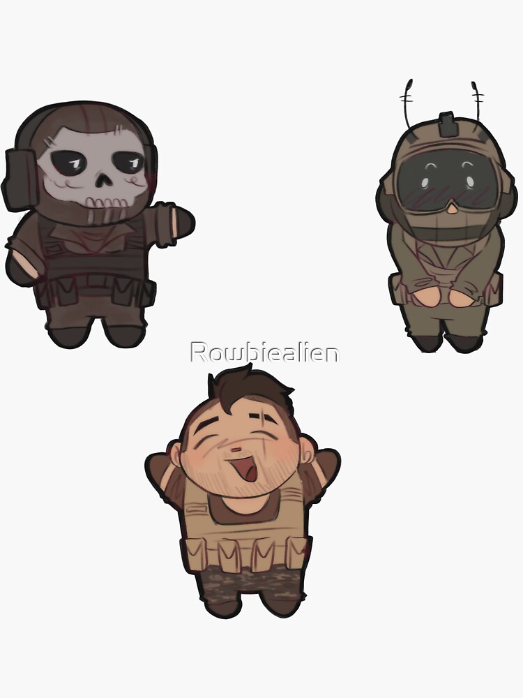 Call Of Duty Chibi Ghost