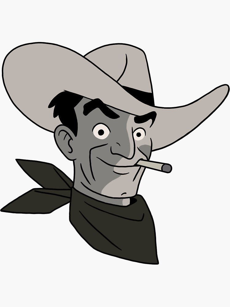 "Howdy Pardner" Sticker for Sale by bayleaf-clove | Redbubble