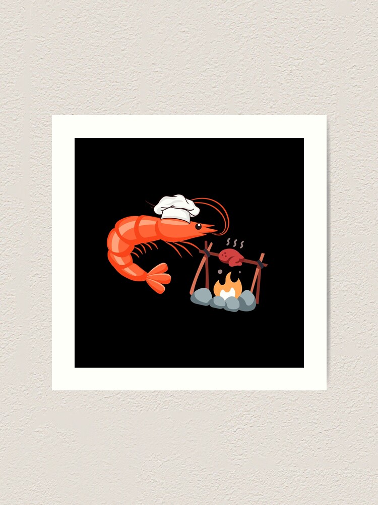 "Shrimp Fried Rice Meme" Art Print for Sale by pascaraul | Redbubble