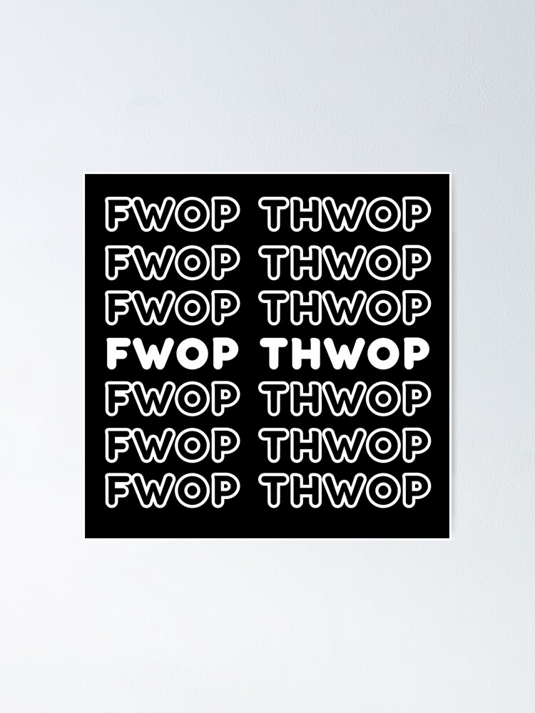 "Fwop Thwop Yaoi Sounds BL Merch" Poster for Sale by NozzzeBubble ...