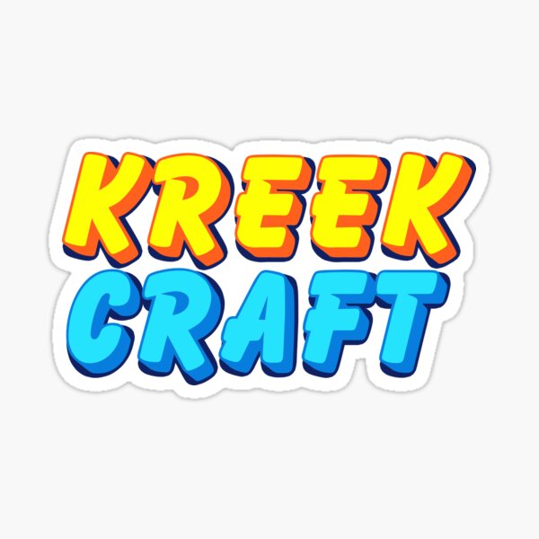 "KreekCraft Fan Art" Sticker for Sale by bensemoum | Redbubble