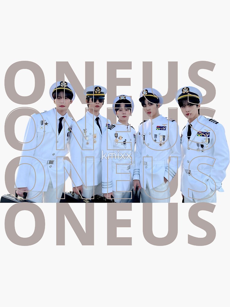 "oneus" Sticker for Sale by kmixx | Redbubble