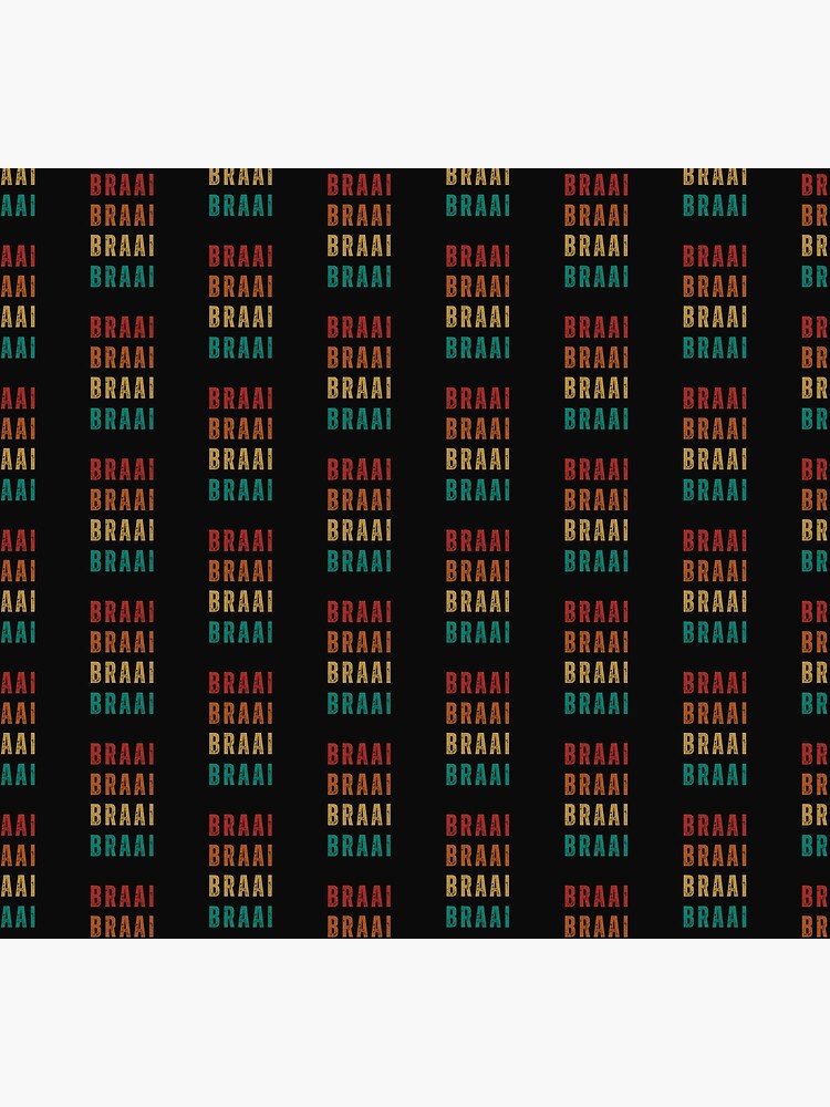 "Braai Braai Braai Braai - South African" Socks for Sale by Huesoffun ...