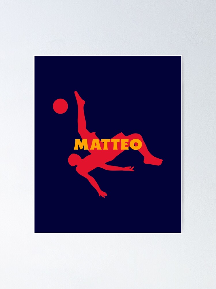 "Matteo" Poster for Sale by SBRTPOD | Redbubble