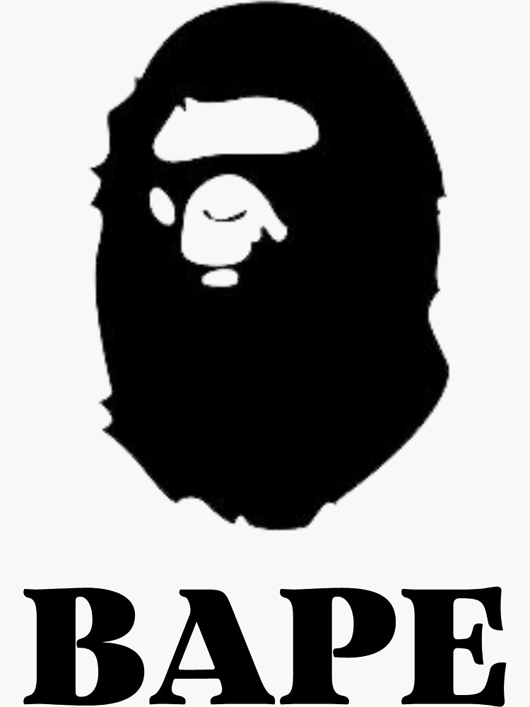 "BAPE - A Bathing Ape" Sticker for Sale by yourmarketplace | Redbubble