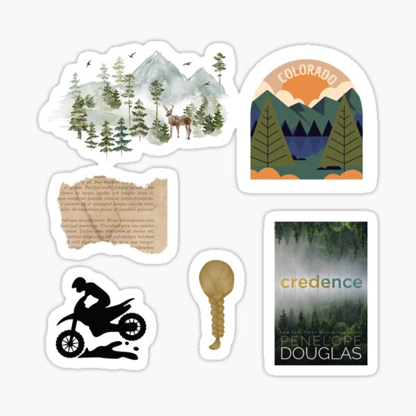 "Credence inspired bundle" Sticker for Sale by selmaal | Redbubble