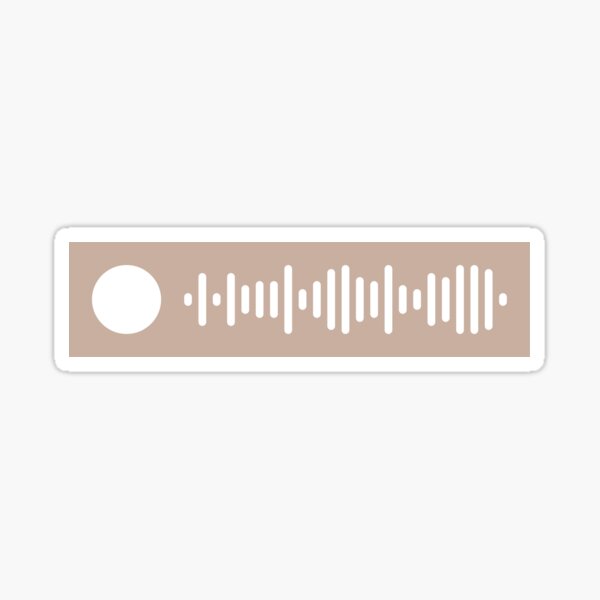 "Taylor Swift Entire Discography Spotify Code" Sticker for Sale by ...