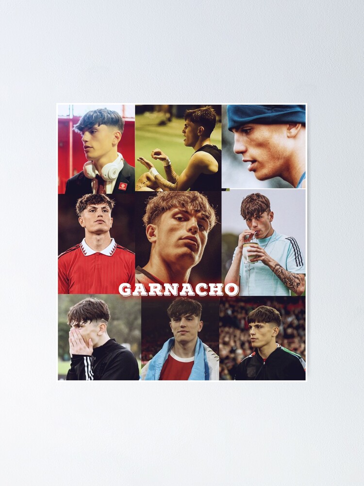 "Alejandro Garnacho" Poster for Sale by AESTHETICMEN | Redbubble