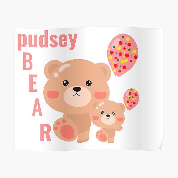 "tesco pudsey bear" Poster for Sale by SaadBiIshaq | Redbubble