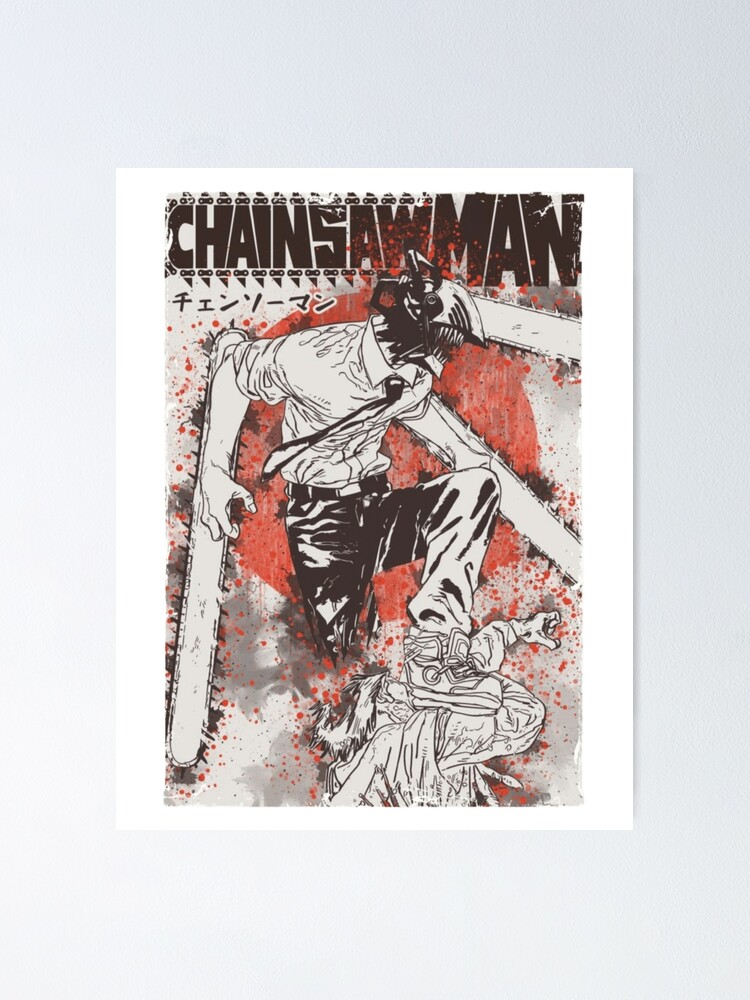 "Chainsaw man denji" Poster for Sale by BATIF-X7 | Redbubble