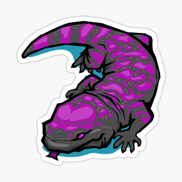 "Lizard Style" Sticker for Sale by itsmidnight | Redbubble
