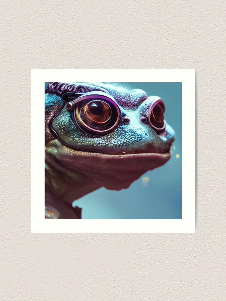 "Nuclear Physicist radiation eating super frog. Jiraiya" Art Print for ...