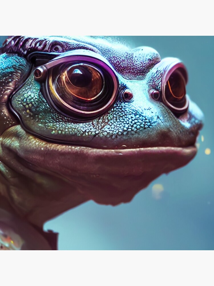 "Nuclear Physicist radiation eating super frog. Jiraiya" Art Print for ...