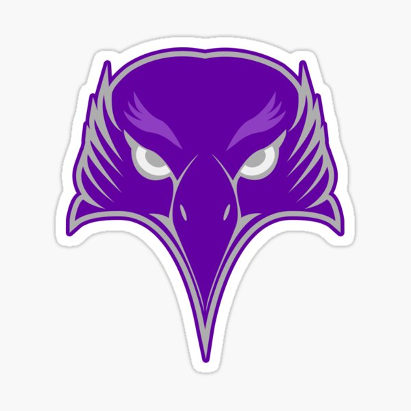 "Nighthawk Fantasy Football Head-only Logo" Sticker for Sale by ...